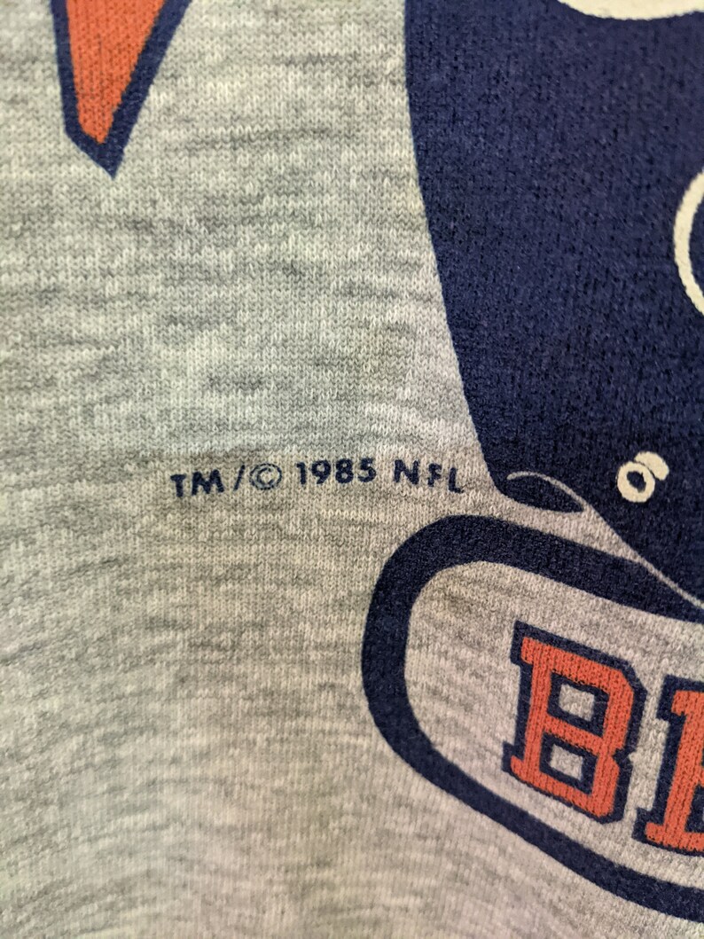 Vintage 1985 Chicago Bears Sweatshirt Chicago Bears Crewneck Chicago ...