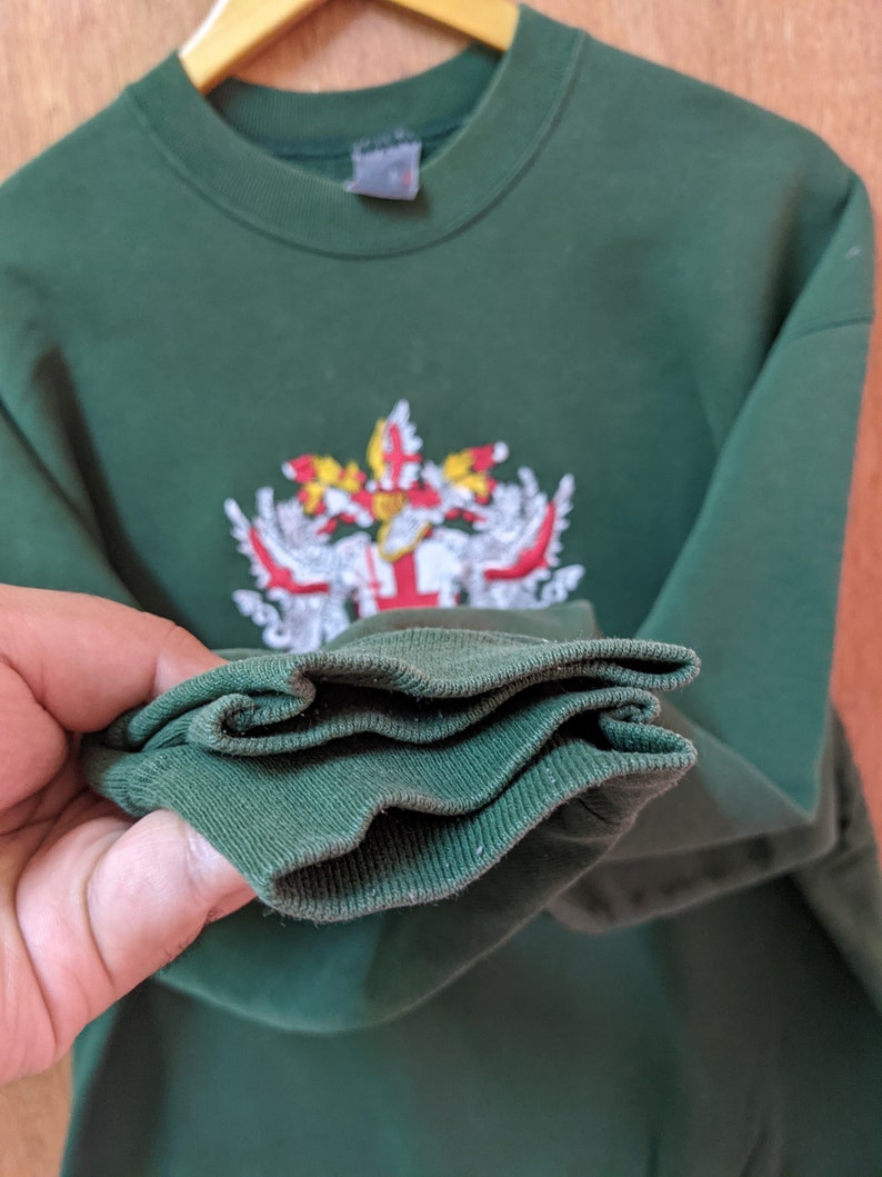 Vintage 90s London Embroidered Logo Sweatshirt London Crewneck London ...