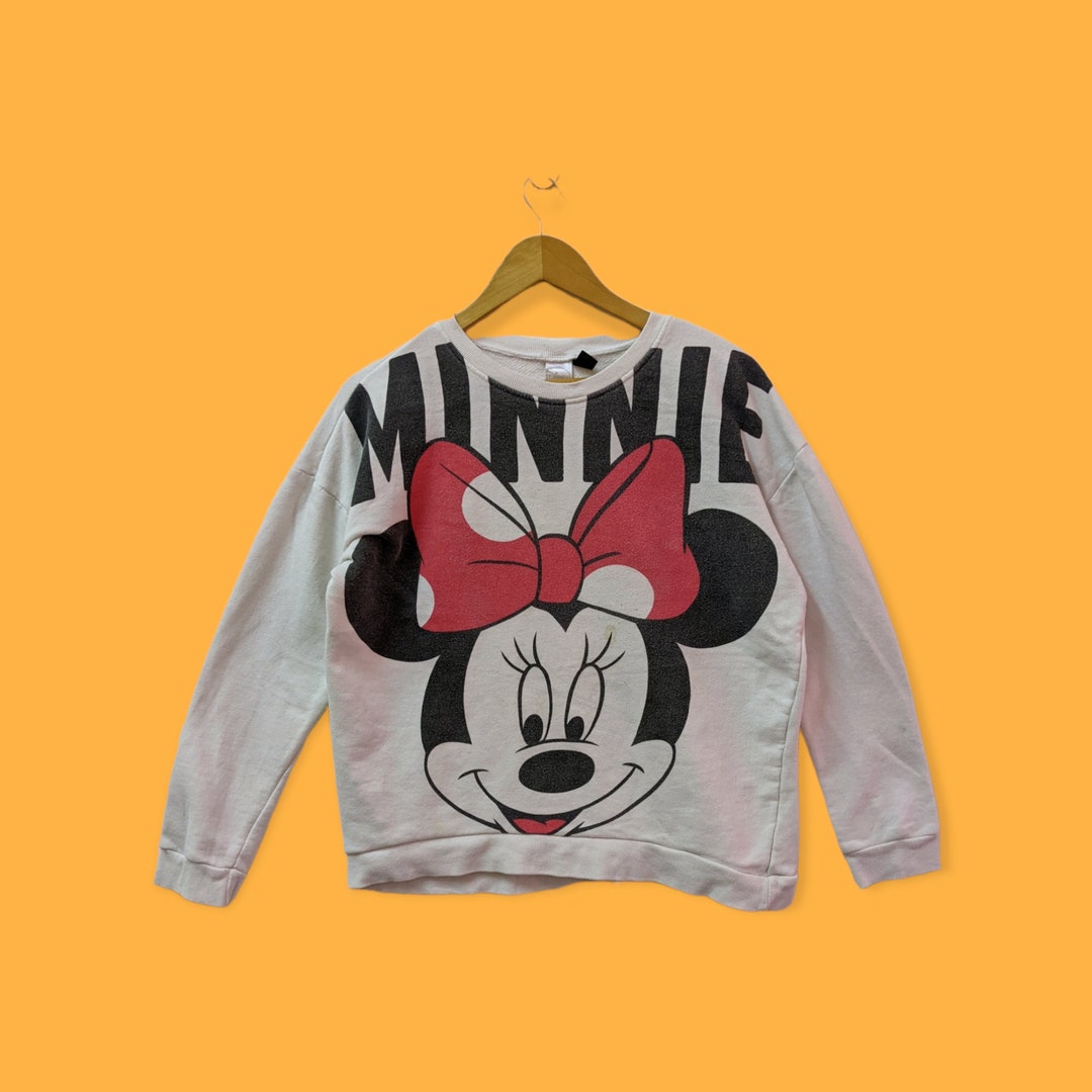 Minnie Mouse Big Image Sweatshirt Minnie Mouse Crewneck Minnie Mouse ...