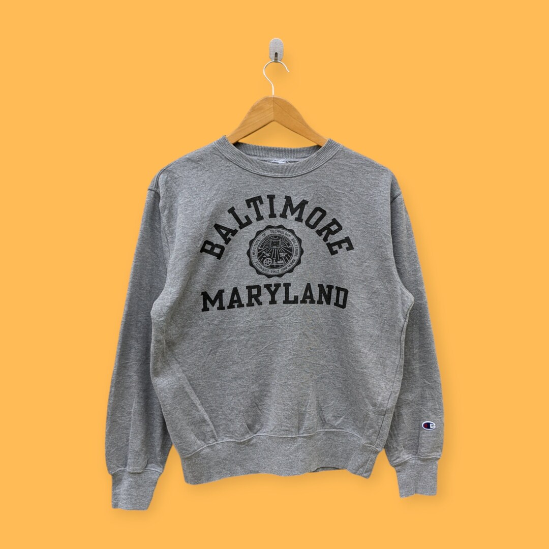 Vintage 90s University of Baltimore Maryland Sweatshirt University of ...