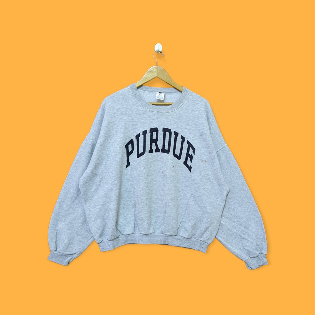 Vintage Purdue University Sweatshirts Purdue University Crewneck Purdue ...
