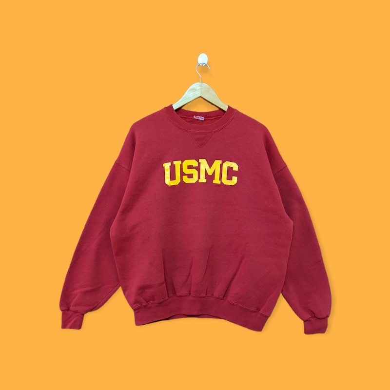 Usmc Sweatshirt - Etsy