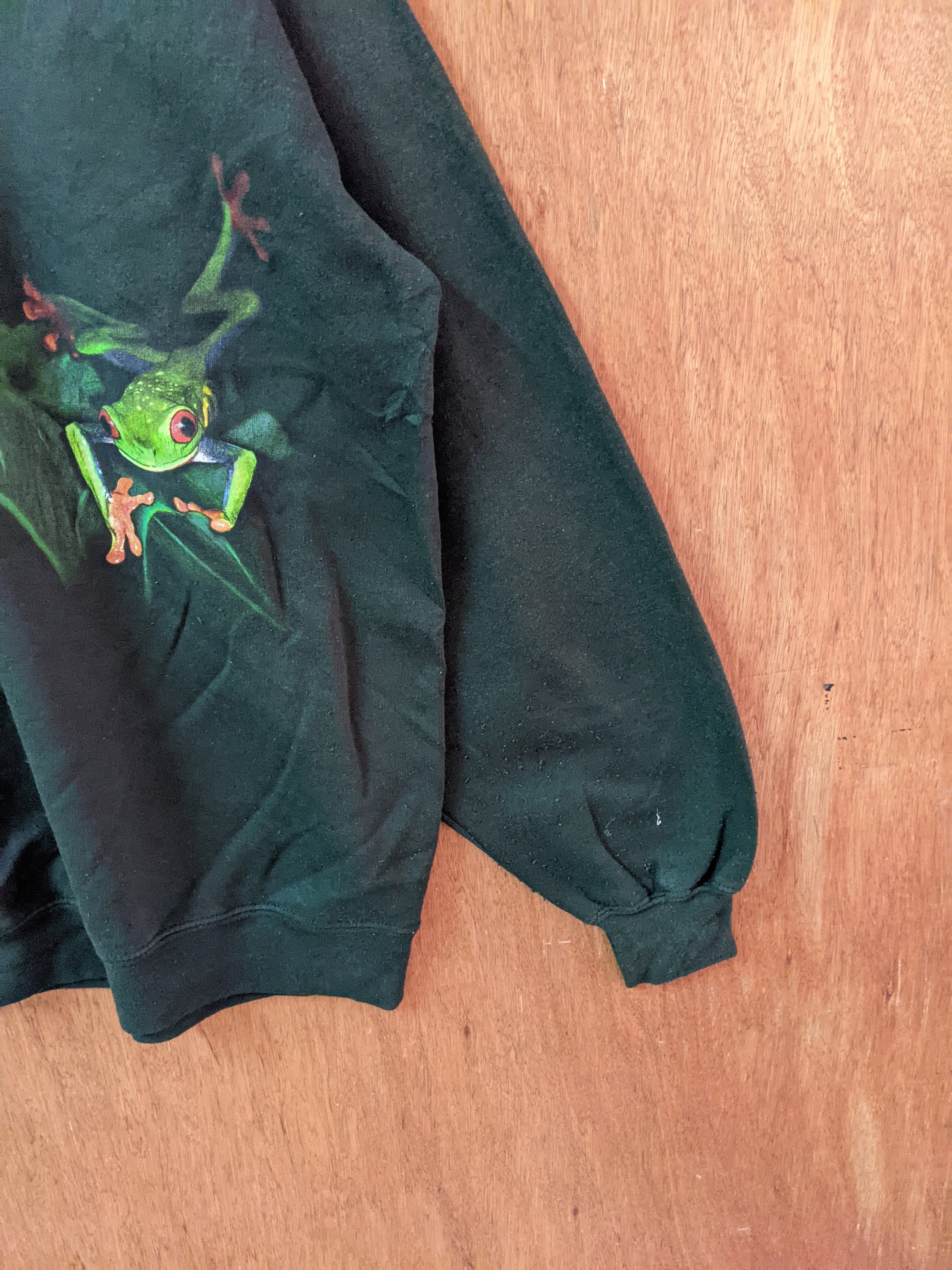Vintage Forest Frogs Big Image Sweatshirt Forest Frogs Crewneck Forest ...