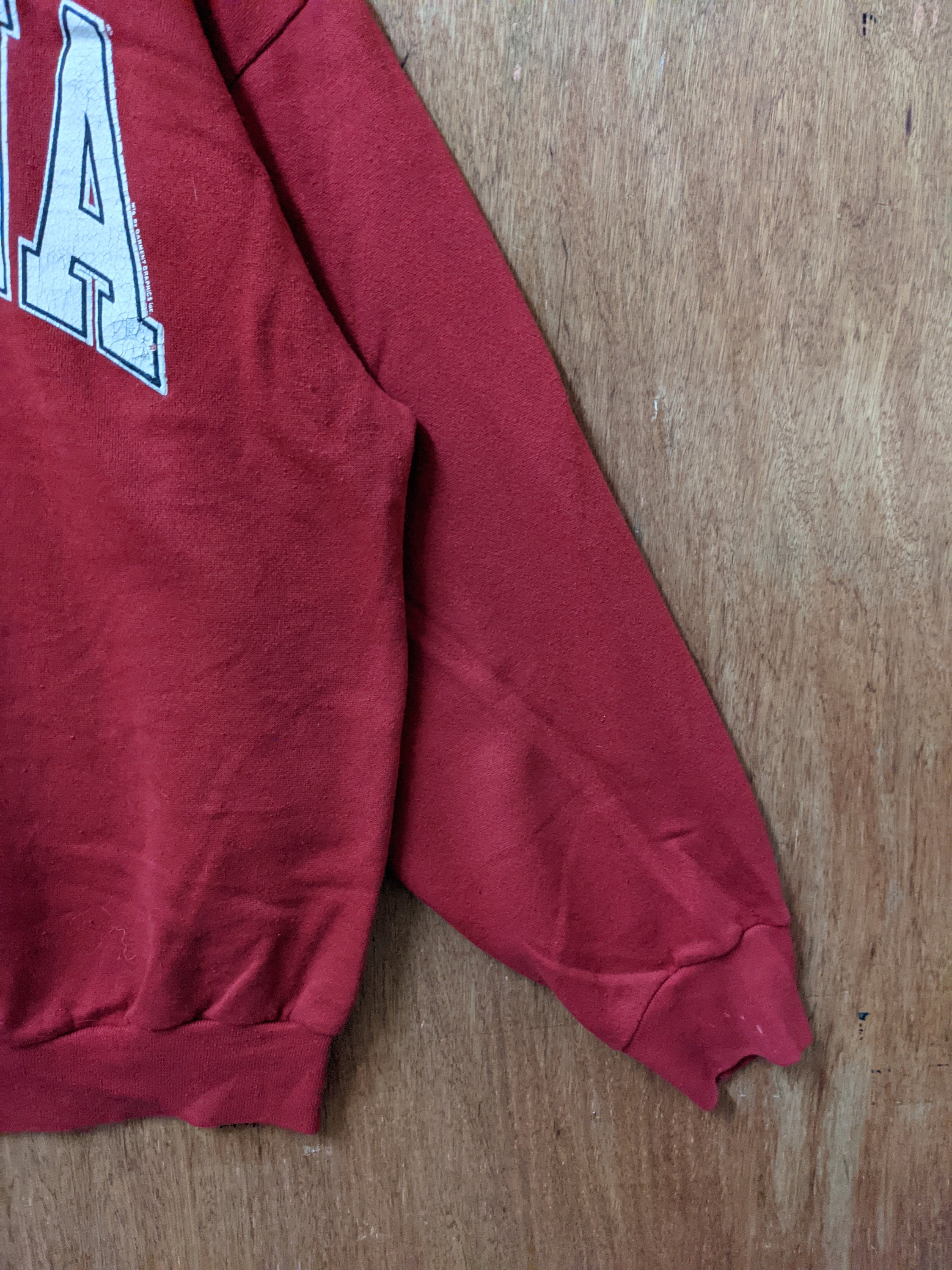 Vintage Indiana University Spell Out Sweatshirt Indiana University ...