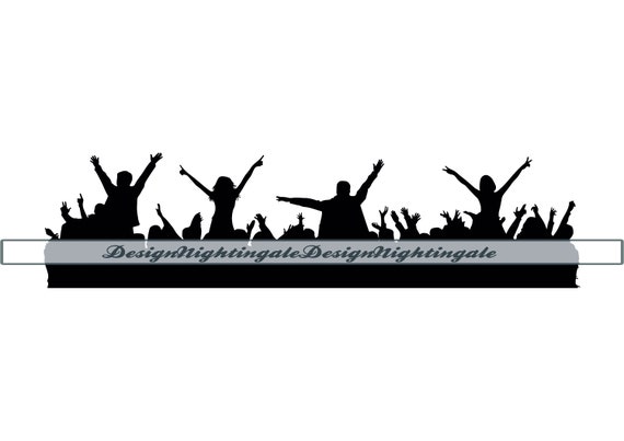 Menigte Mensen Silhouet Png Menigte Mensen Silhouetten Groep Gratis