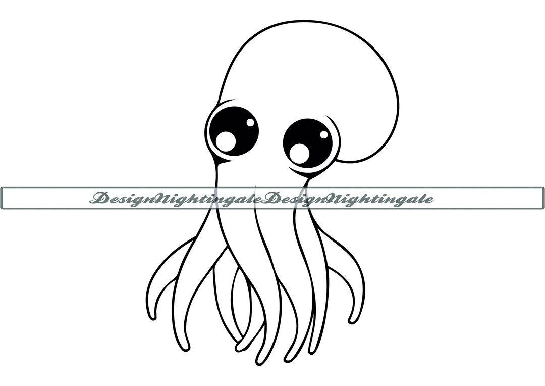 Cute Octopus SVG, Baby Octopus SVG, Octopus Svg, Cute Octopus Clipart ...