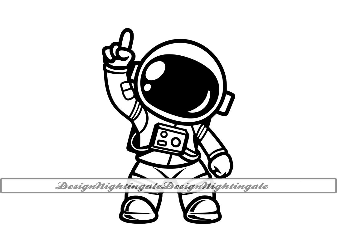 Cool Astronaut SVG, Kid Astronaut SVG, Cute Astronaut Svg, Clipart ...