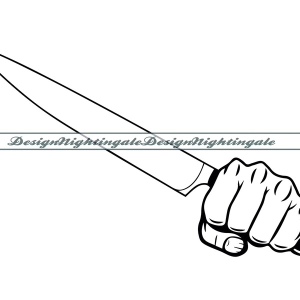 Horror Knife Clipart - Etsy