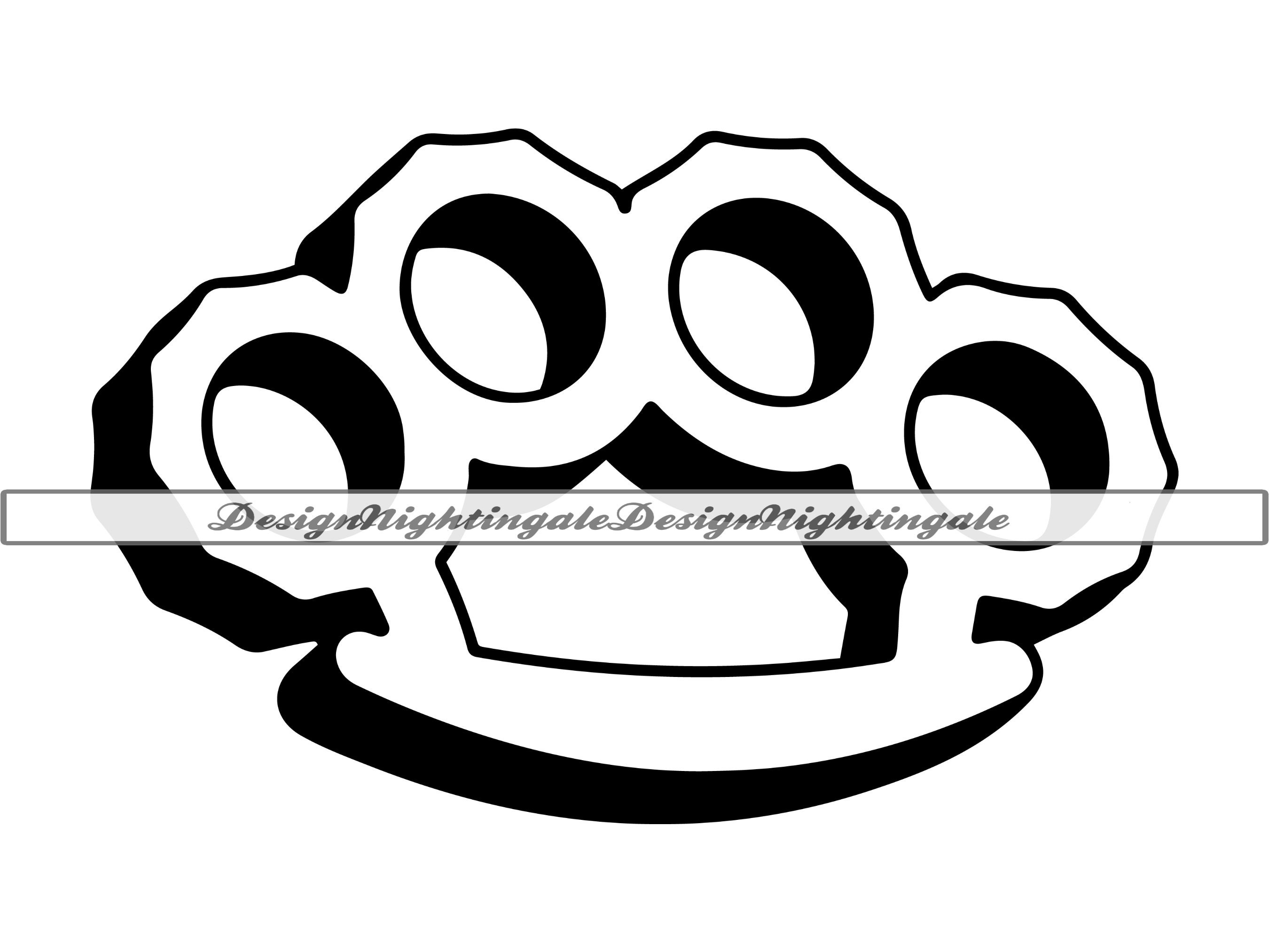 Brass Knuckles Silhouette