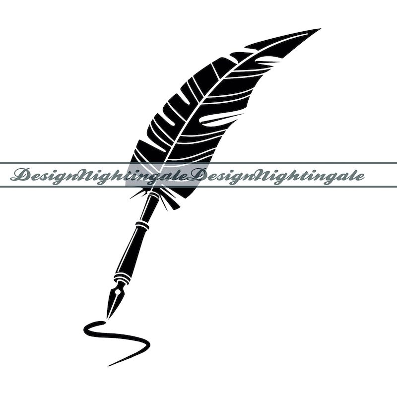 Writing Quill - Etsy