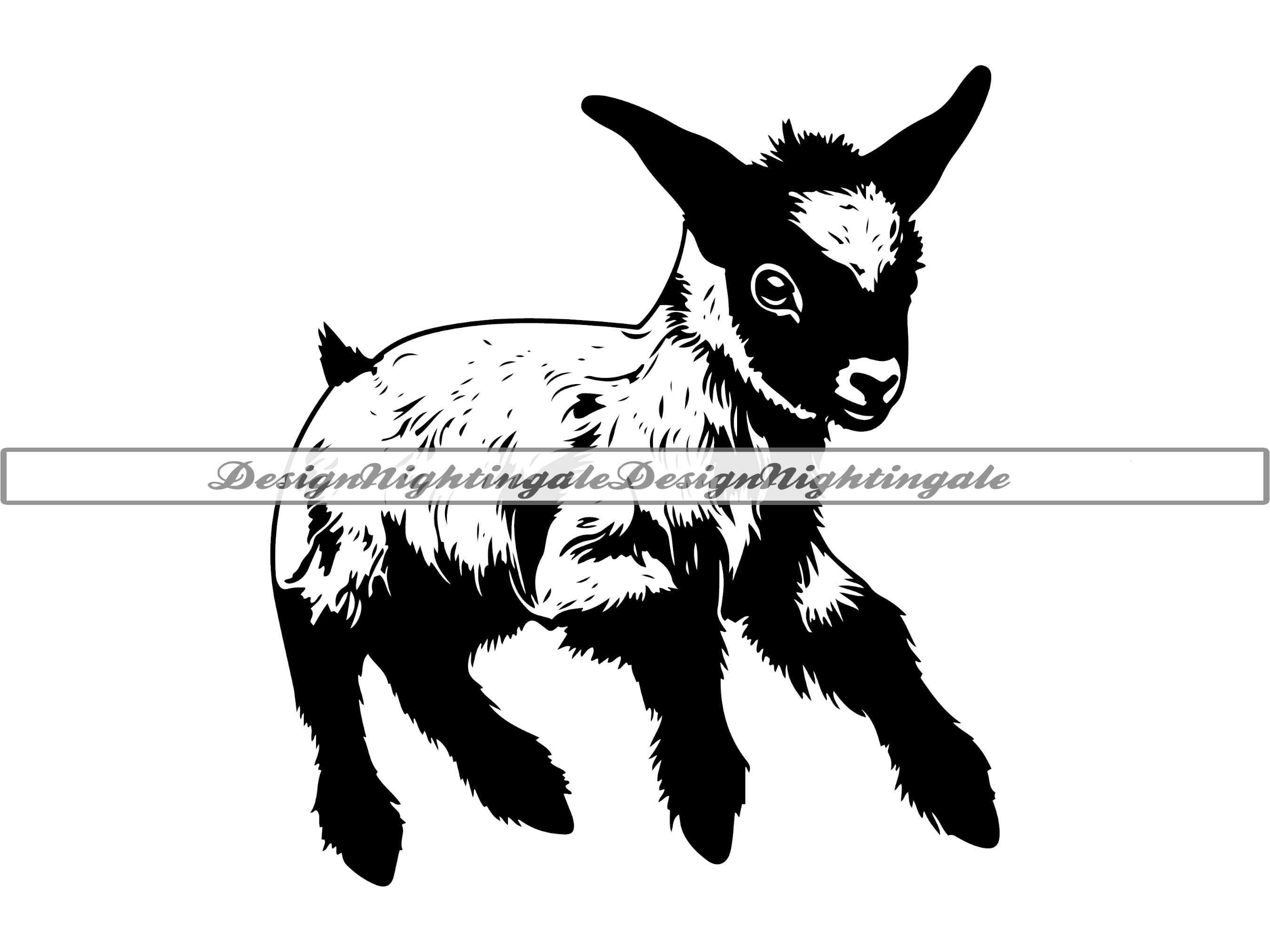 Clip Art De Cabra Saltando