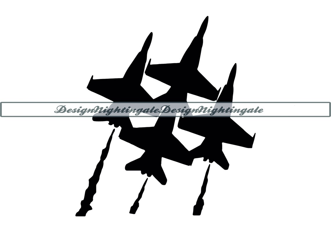 Blue Angels SVG Jet Fighter SVG Fighter Planes SVG Military - Etsy