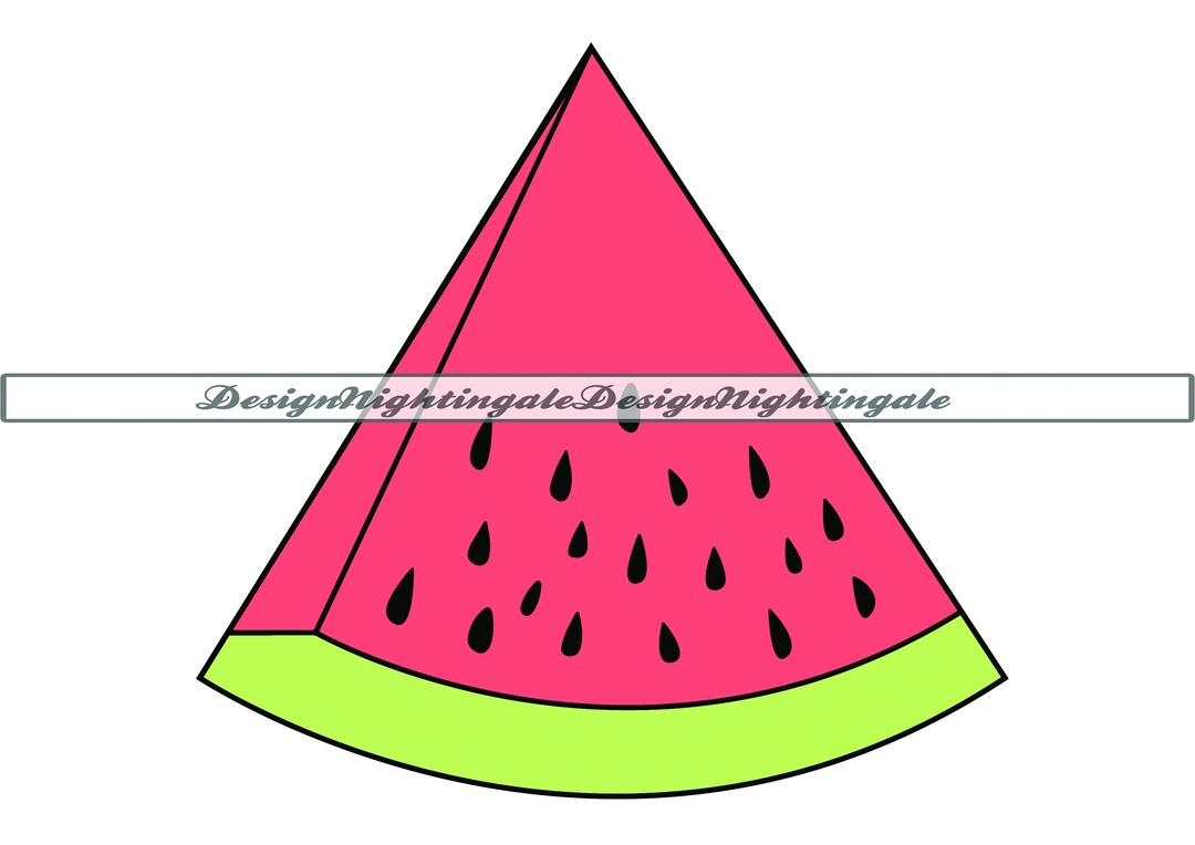 Watermelon Slice SVG, Watermelon SVG, Summer Fruit SVG, Watermelon ...