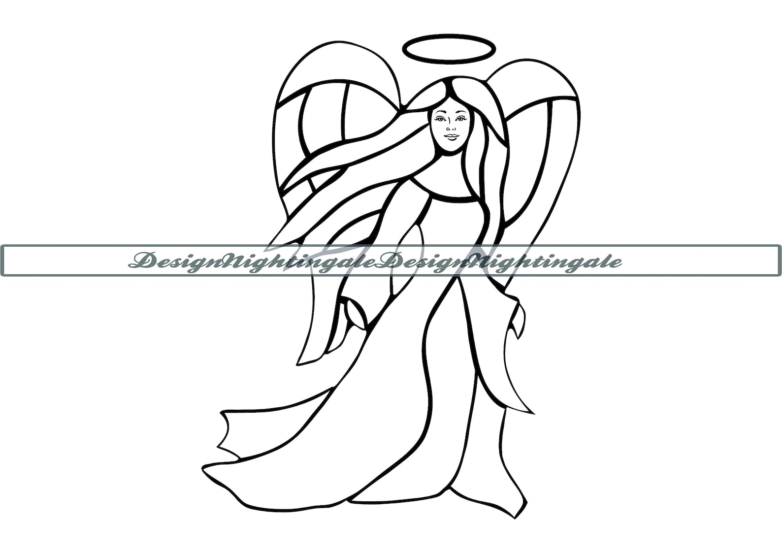 Angel SVG, Angel Clipart, Angel Files for Cricut, Angel Cut Files for ...