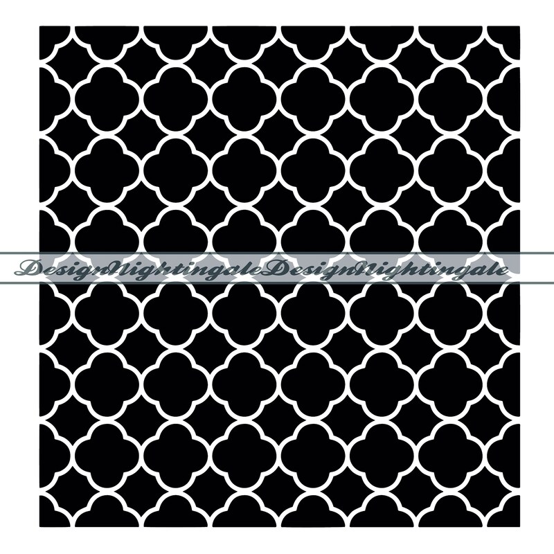 Quatrefoil Pattern - Etsy