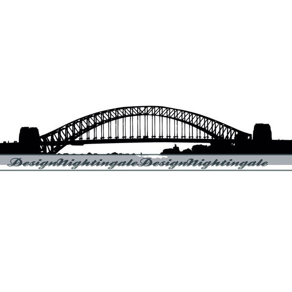 Sydney Harbour Svg - Etsy