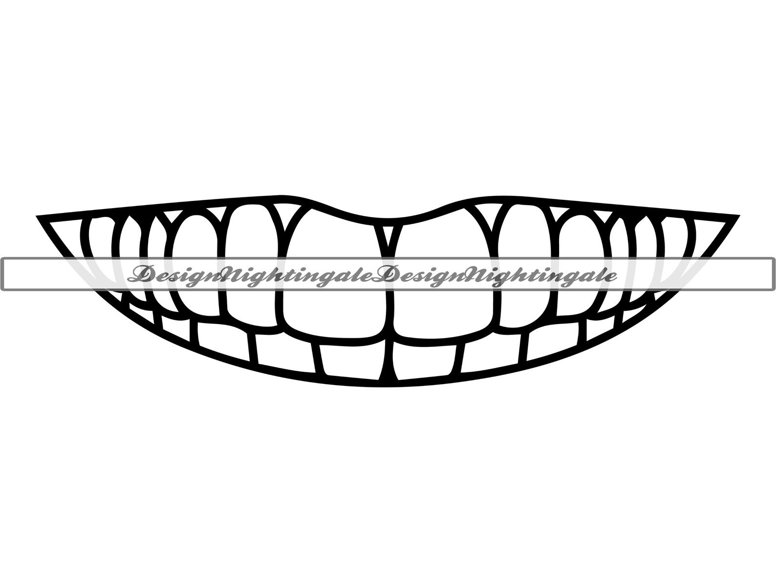 Smile Teeth SVG Smile Svg Teeth Svg Smile Teeth Clipart - Etsy