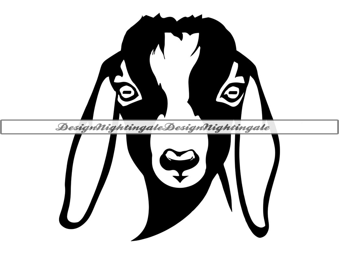 Boer Goat SVG, Farm Goat SVG, Goat SVG, Goat Clipart, Goat Files for ...