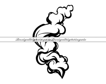 Smoke SVG, Steam Svg, BBQ Smoke Svg, Smoke Clipart, Smoke Files for ...