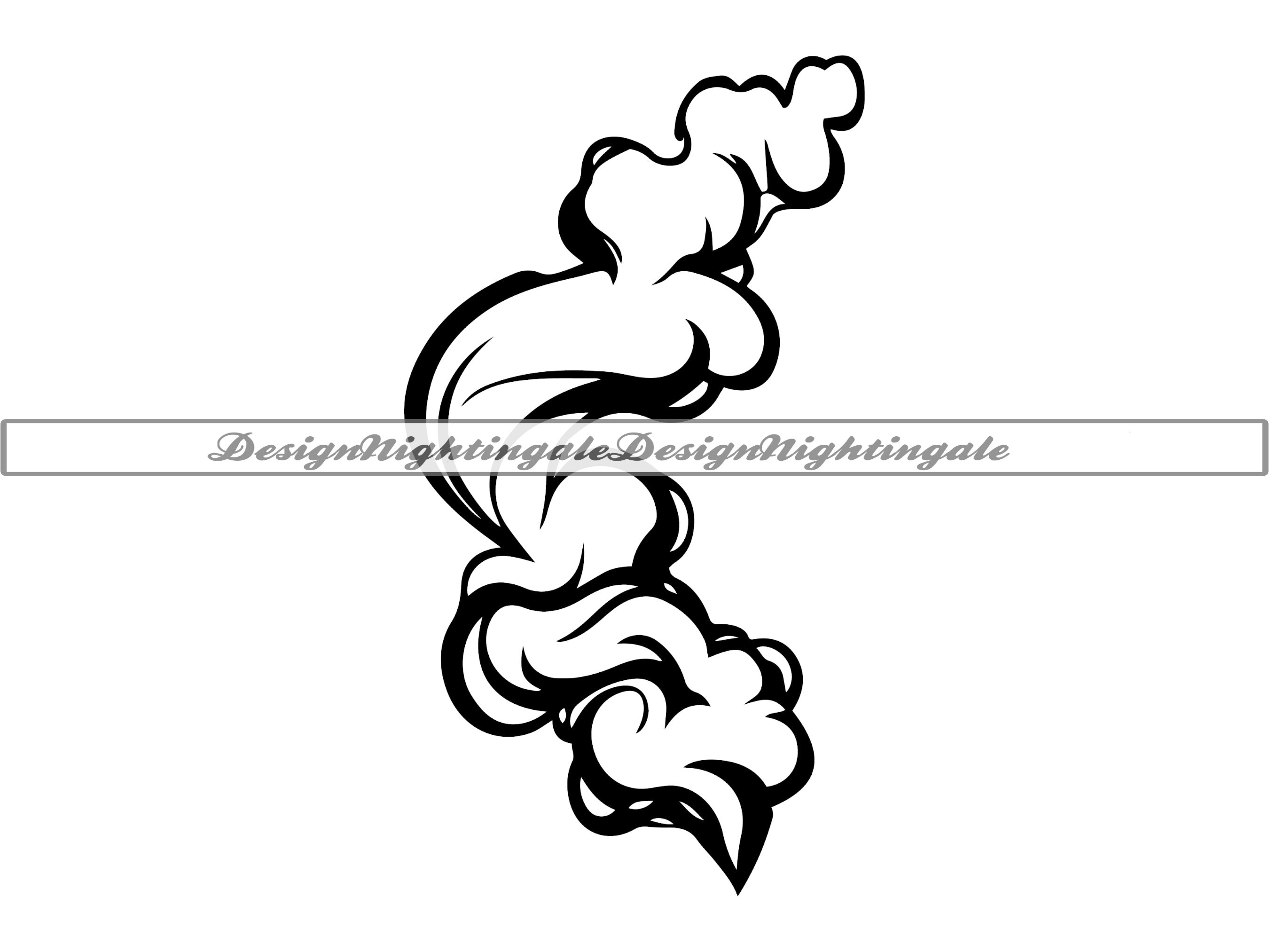 SVG de humo, SVG de vapor, SVG de cocina, SVG de barbacoa, Clipart de ...