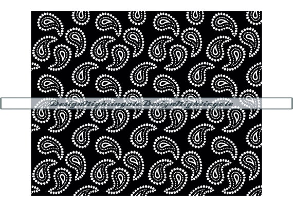 Bandana Pattern 2 SVG Paisley Pattern SVG Seamless Bandana - Etsy
