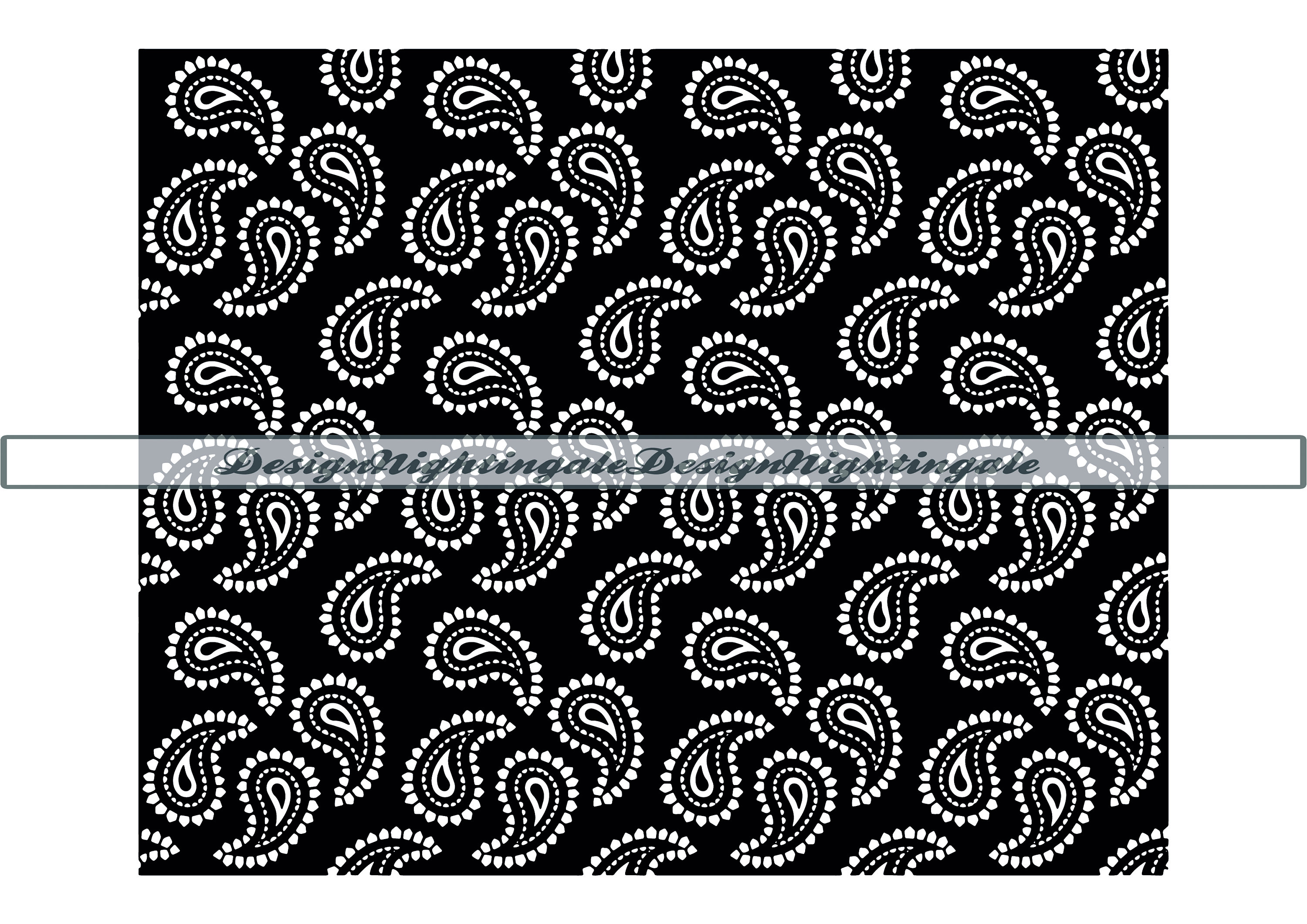 Bandana Pattern 2 SVG Paisley Pattern SVG Seamless Bandana - Etsy