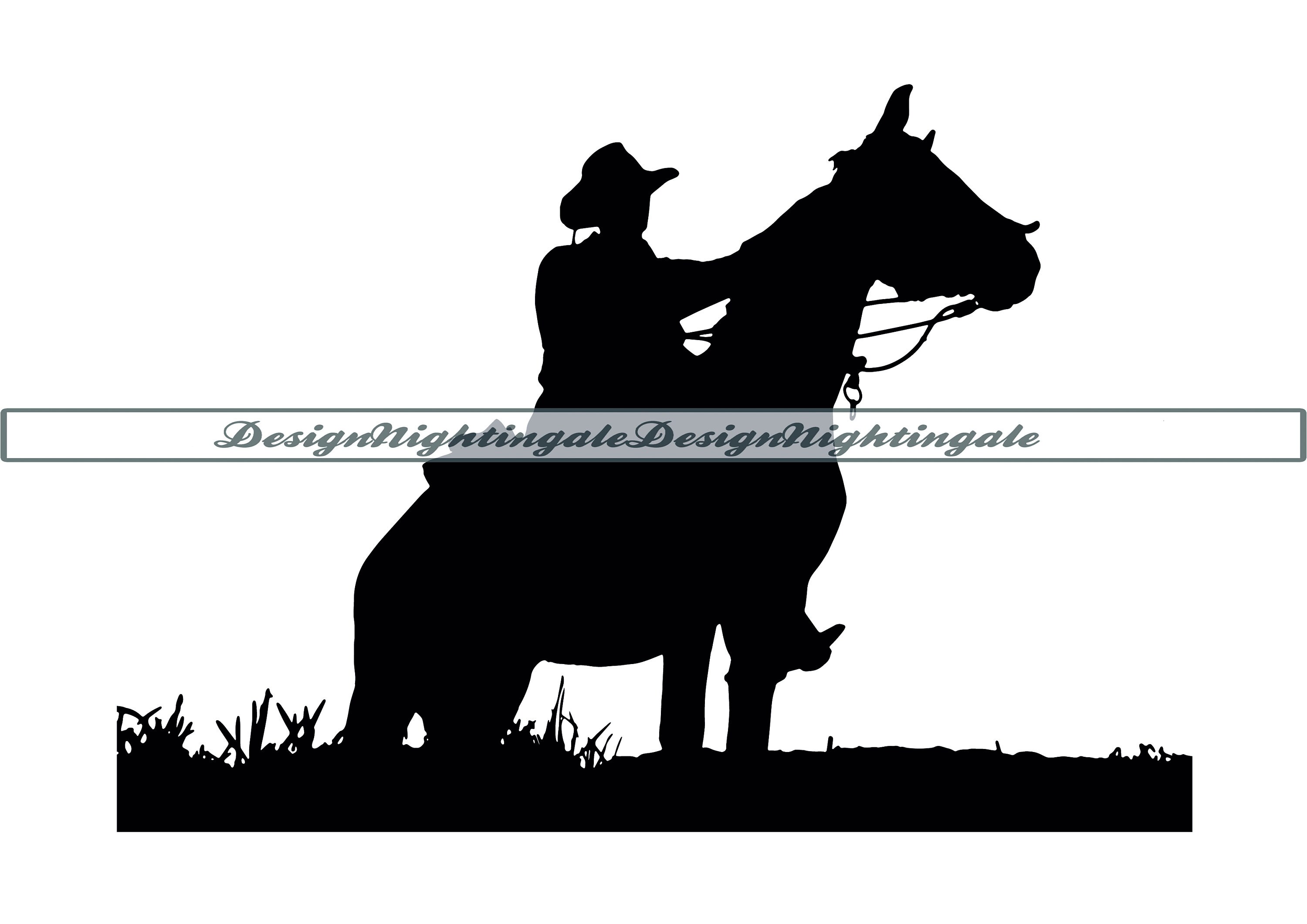 Cowboy SVG Horse Rider SVG Western SVG Cowboy Clipart - Etsy UK