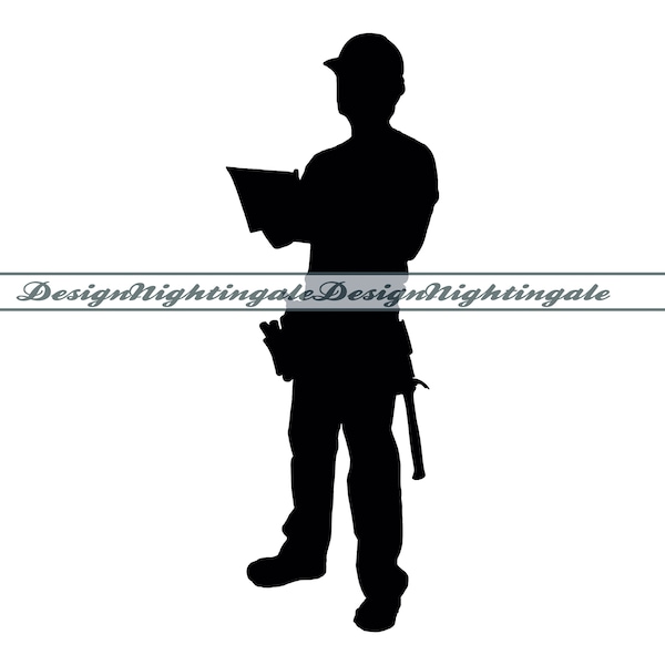 Construction Worker Pattern - Etsy