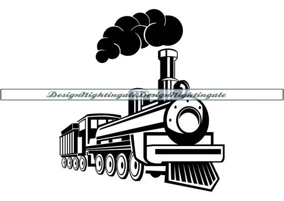 Steam Train SVG Train SVG Steam Engine SVG Locomotive Svg - Etsy