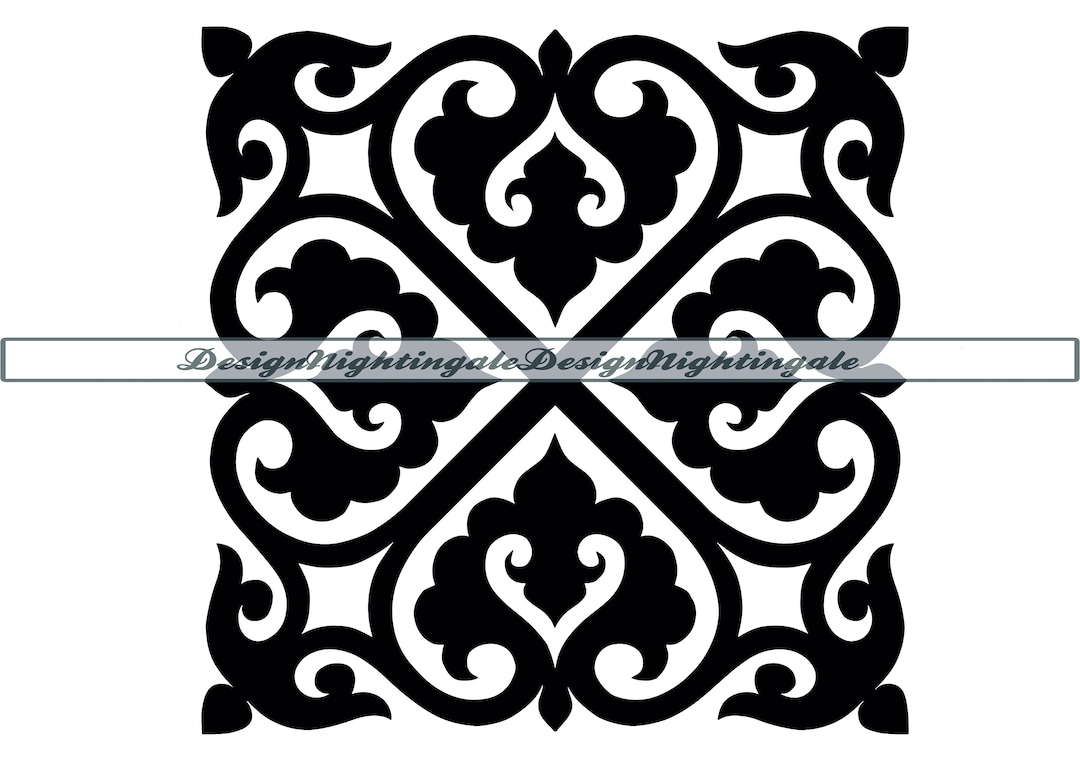 Tile Pattern SVG, Floor Design, Cookie Stencil (digital Files) - Etsy