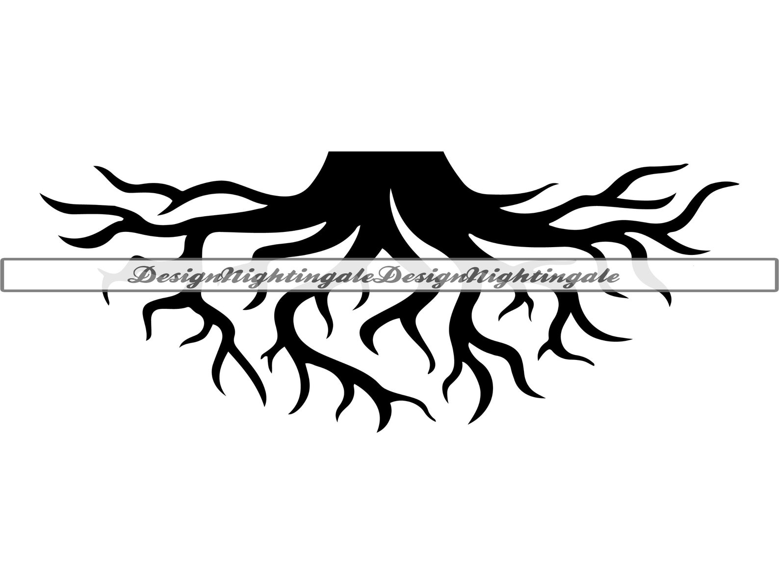 Tree Roots SVG, Family Roots Clipart (digital Files) - Etsy