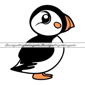 3X Puffin SVG, Marina Birds SVG, Puffin Clipart, Puffin Files for ...