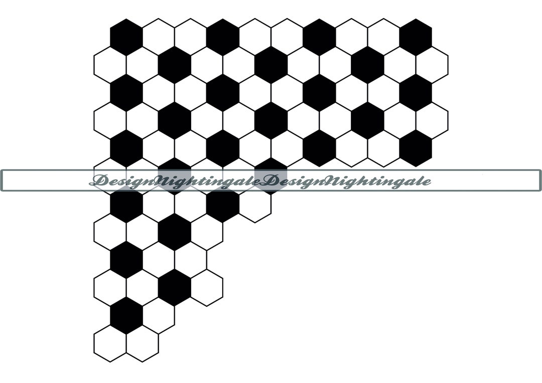 Soccer Ball Pattern SVG, Seamless Soccer Pattern, Clipart, Files for ...