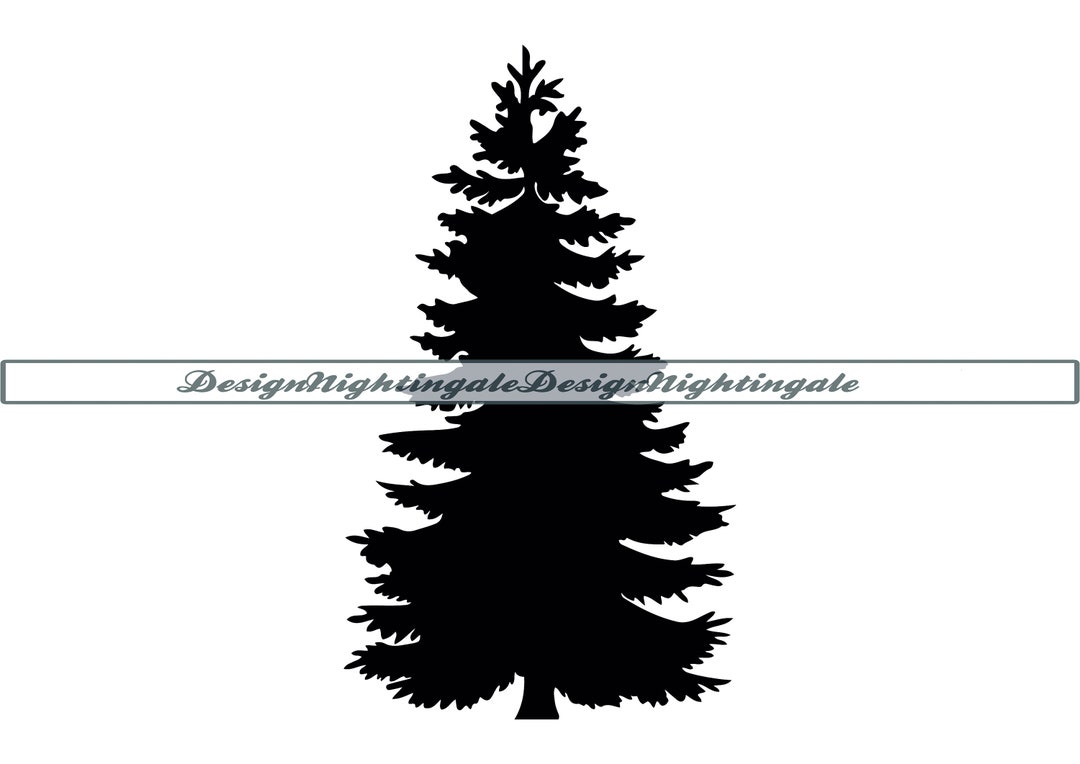 Fir Tree SVG, Tree Svg, Fir Tree Clipart, Fir Tree Files for Cricut ...