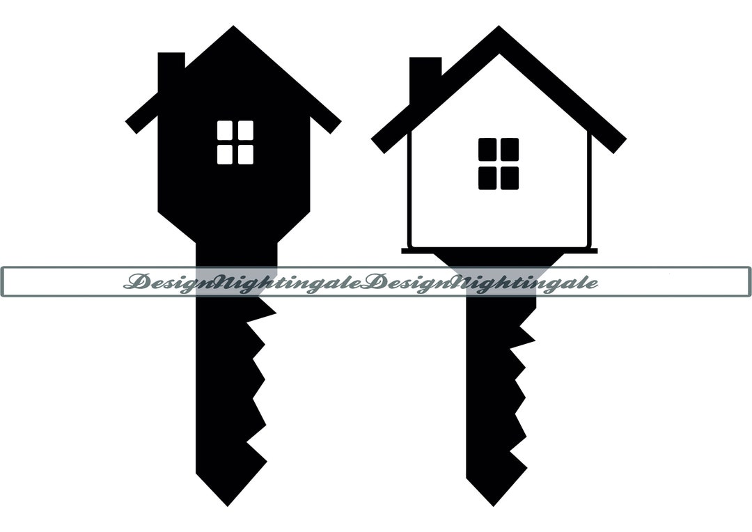House Keys SVG, Home Keys SVG, New Home SVG, House Key Clipart, House ...