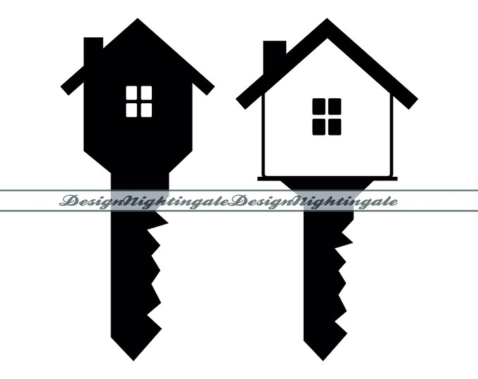 House Keys Svg, Home Keys Svg, New Home Svg. Vector Cut File for Cricut ...