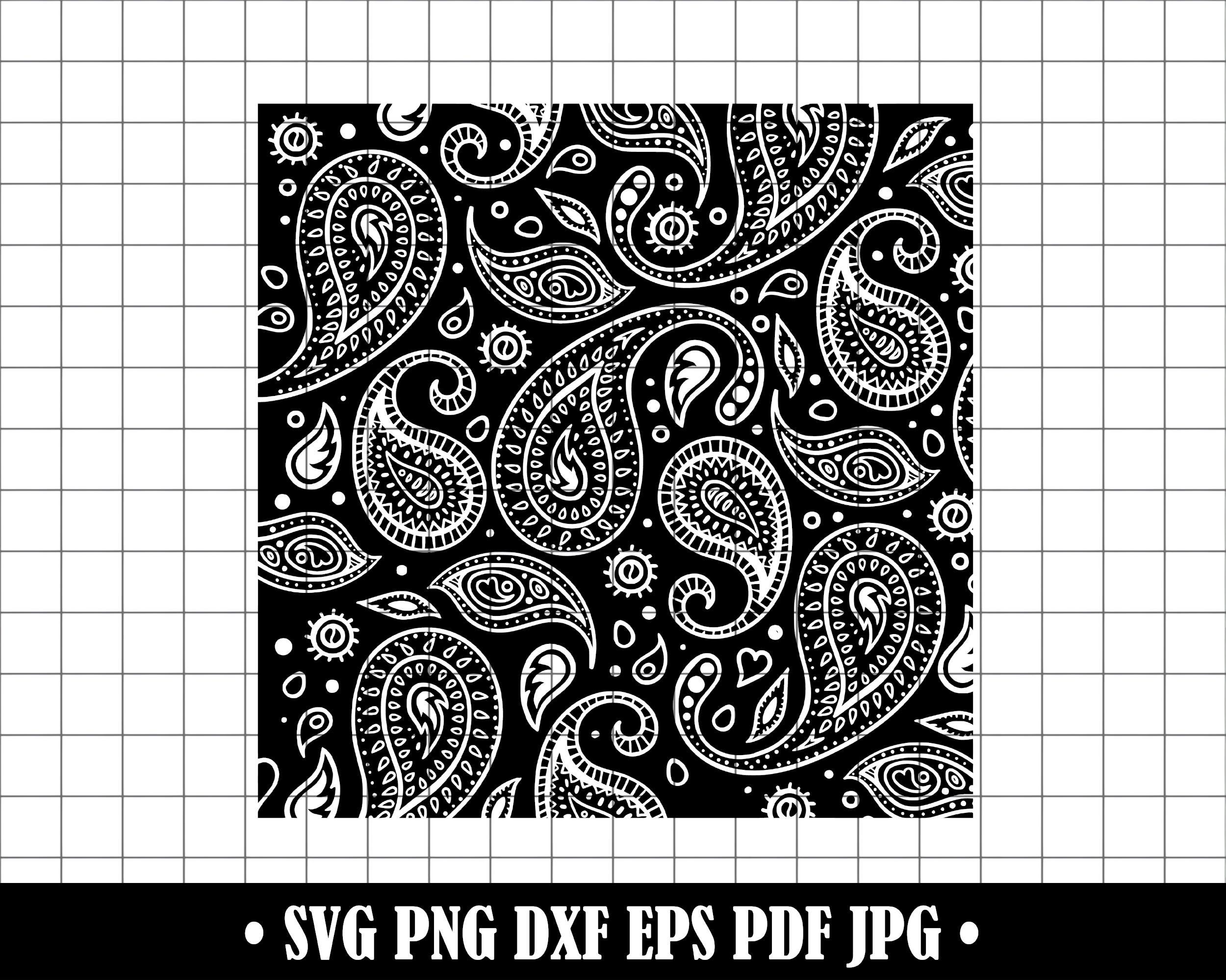 Patrún Bandana Png Bandana Pattern. Seamless Pattern Based On