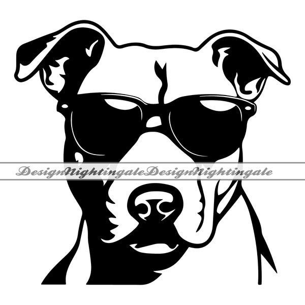 Pitbull Svg - Etsy