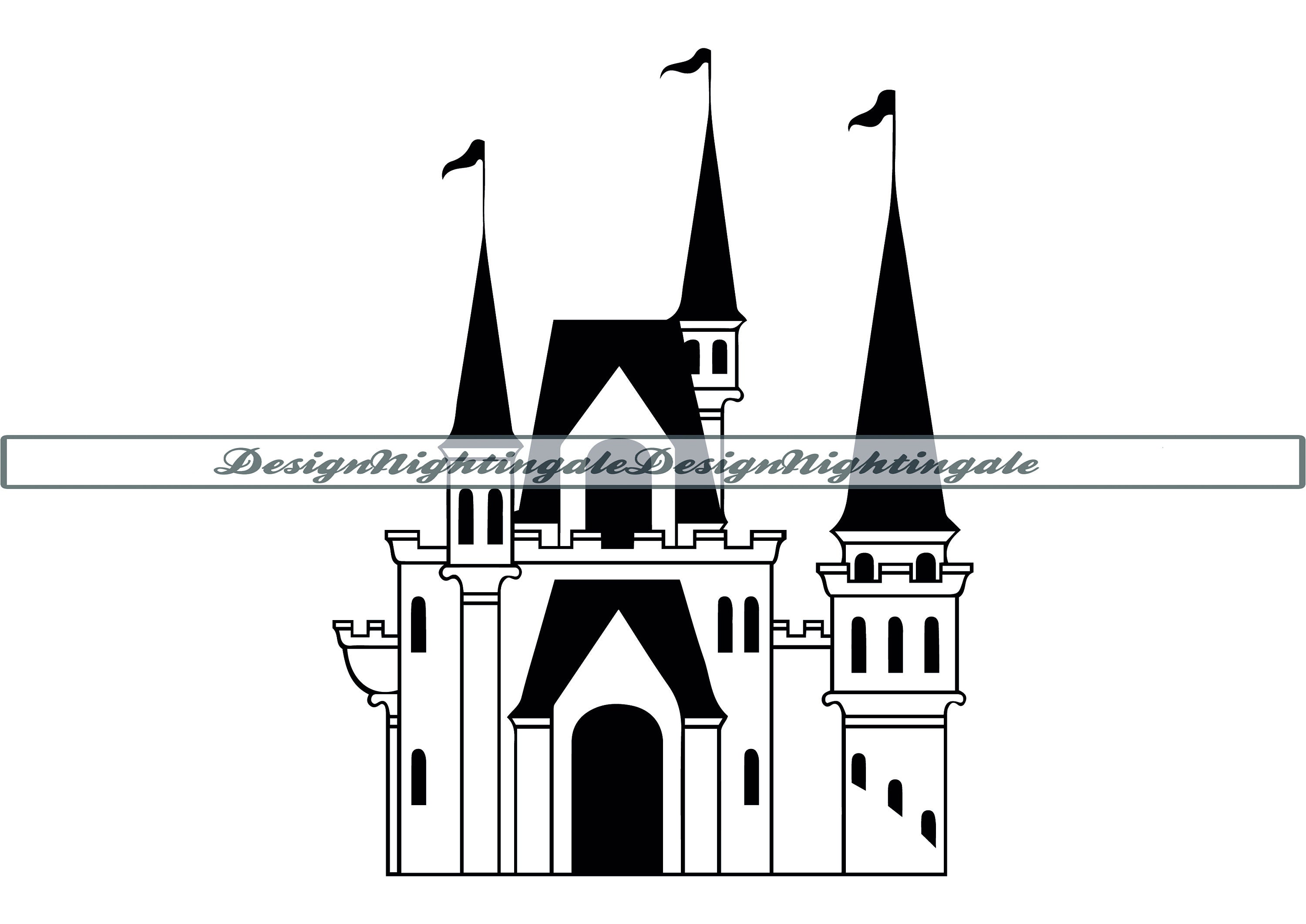 Castle 2 SVG Medieval Castle SVG Rampart SVG Castle - Etsy Australia