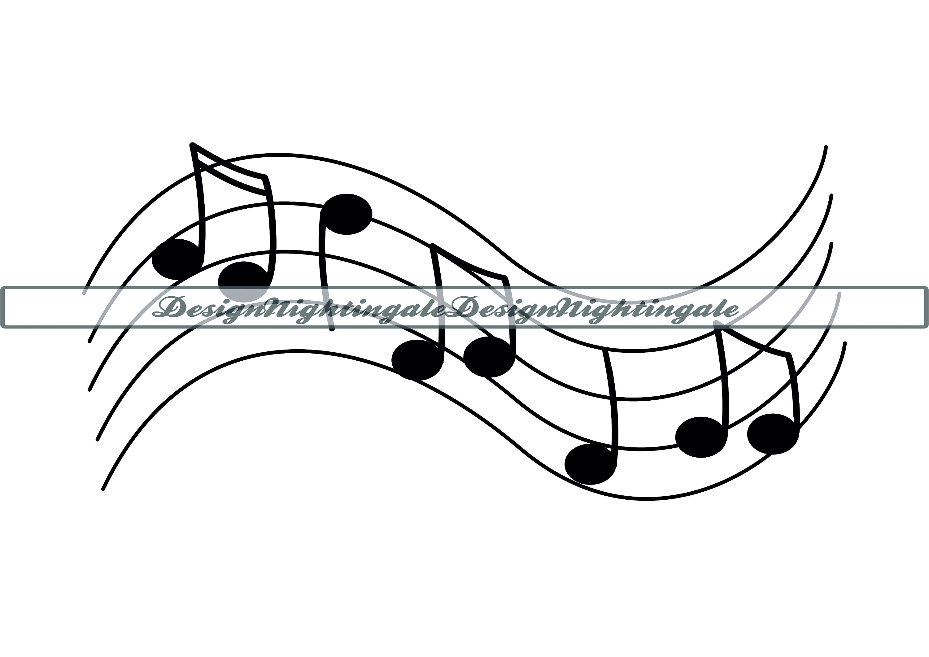 Music Notes SVG Music SVG Music Logo SVG Music Notes - Etsy