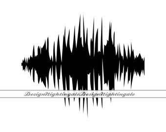 Sound Wave SVG, Music Svg, Sound Waves Clipart, Soundwave Svg ...
