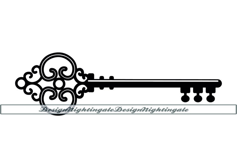 Vintage Key SVG Key Svg Vintage Key Clipart Vintage Key - Etsy