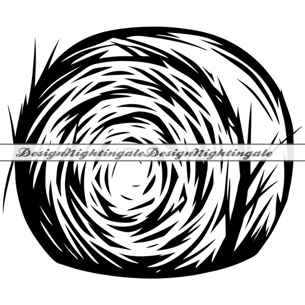 Straw Hay Bale Svg - Etsy