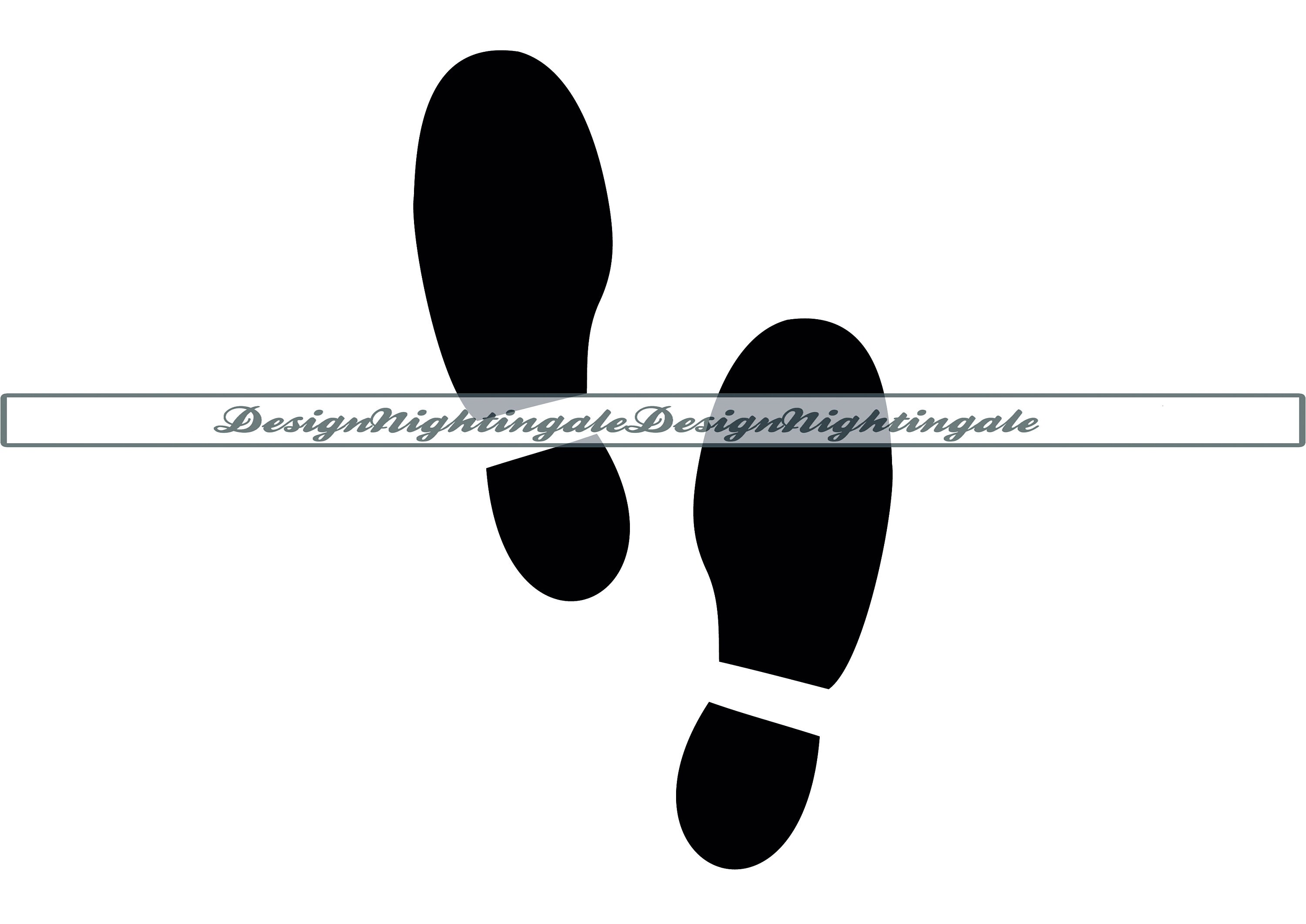 Shoe Prints SVG Footsteps SVG Tracks Svg Shoe Prints - Etsy Australia