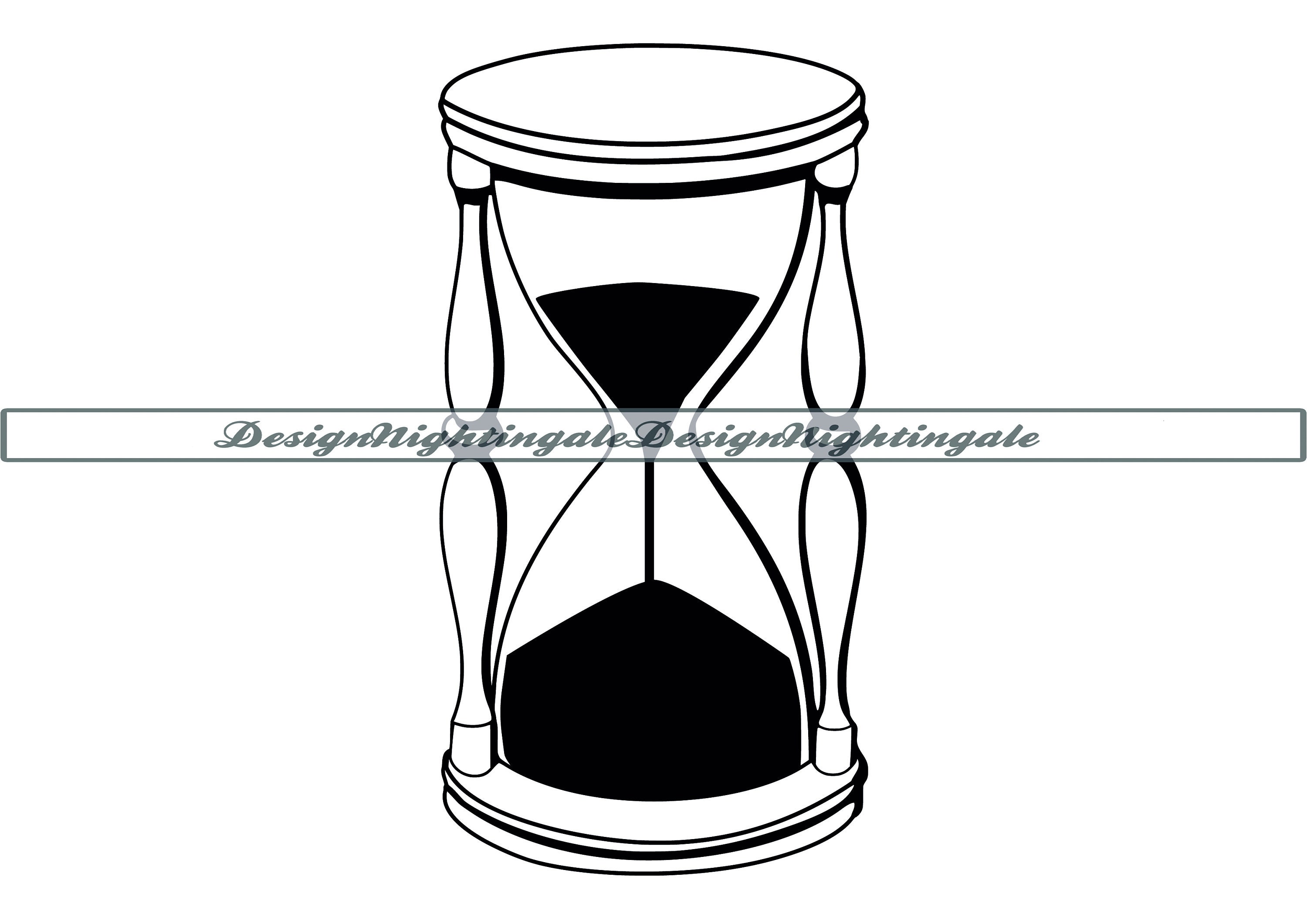 Hourglass SVG, Sandglass SVG, Sand Timer SVG, Hourglass Clipart ...