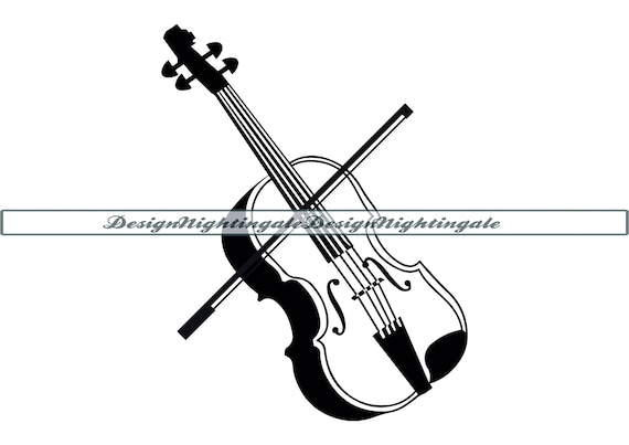 Violin SVG Cello SVG Violin Clipart Violin SVG Files - Etsy