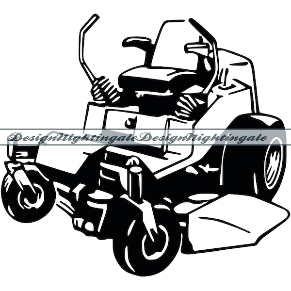 Zero Turn Clipart - Etsy