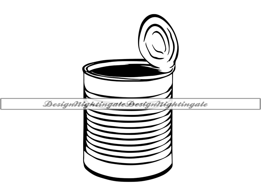 Clipart Tin Can