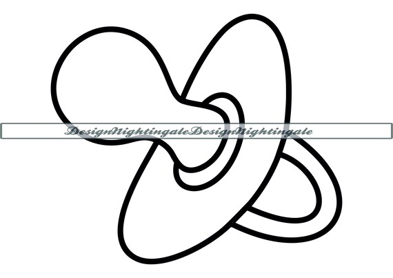 Pacifier Outline