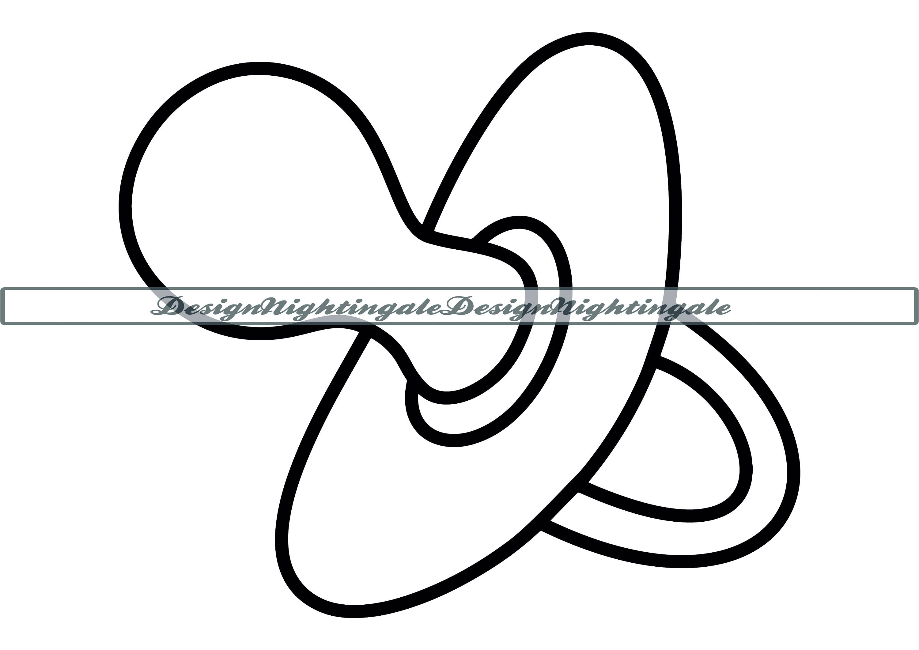 Pacifier Outline 2 SVG Baby SVG Baby Shower SVG Pacifier | Etsy